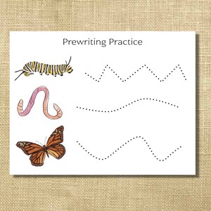Prewriting Tracing Pages - Handwriting Practice for Preschool and ...