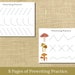 Prewriting Tracing Pages Handwriting Practice for Preschool and ...