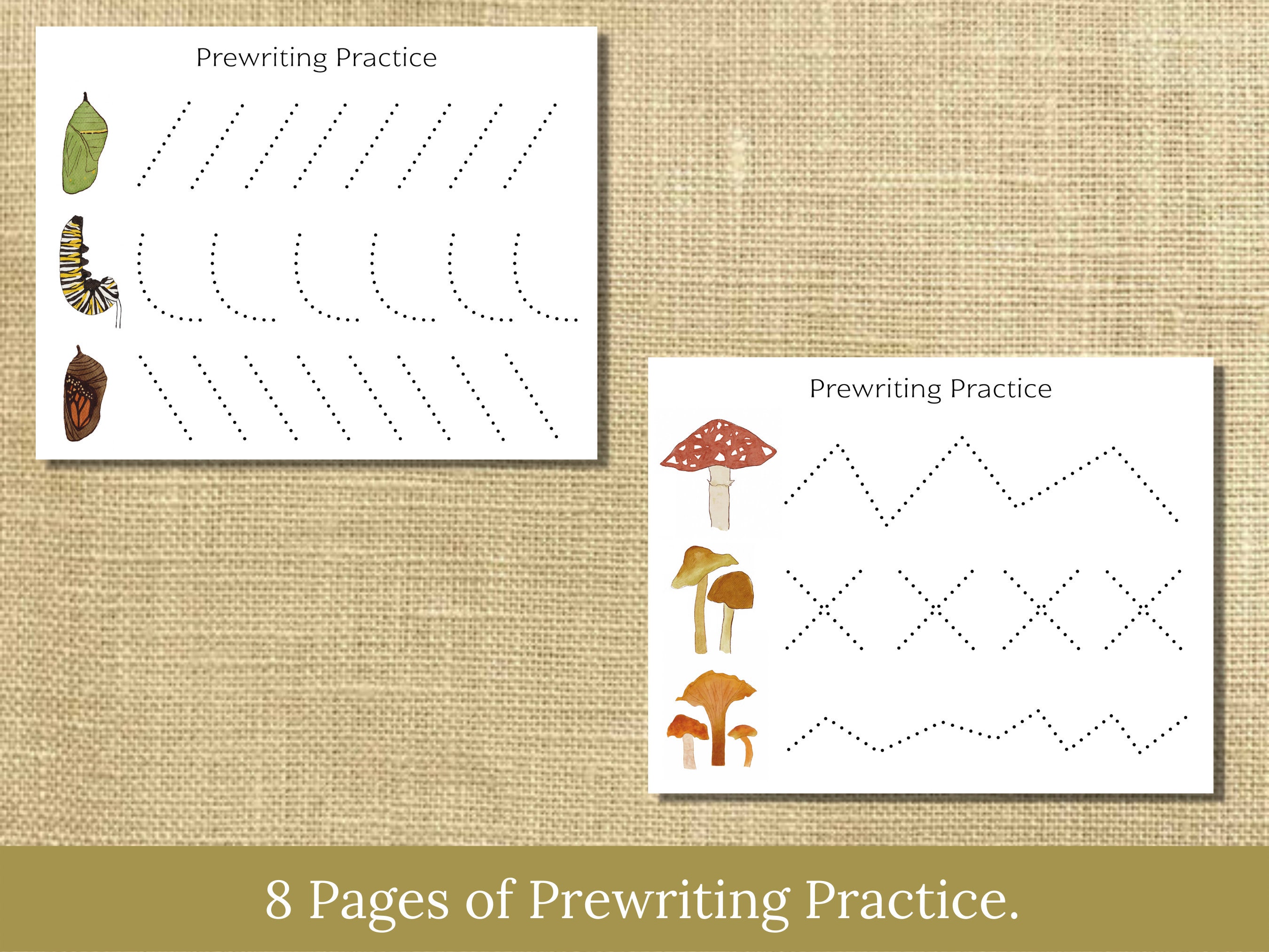 Prewriting Tracing Pages - Handwriting Practice for Preschool and ...