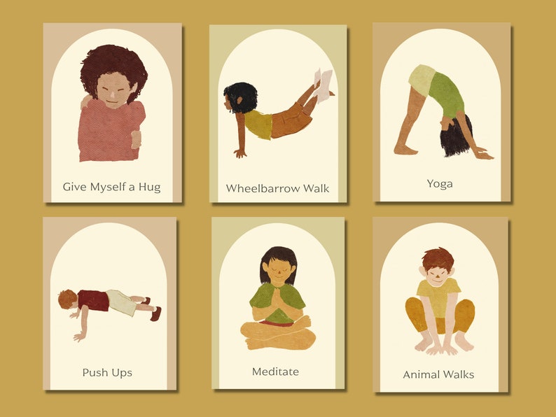 Emotional Regulation Activity Cards - Calm Down Corner - Occupational ...