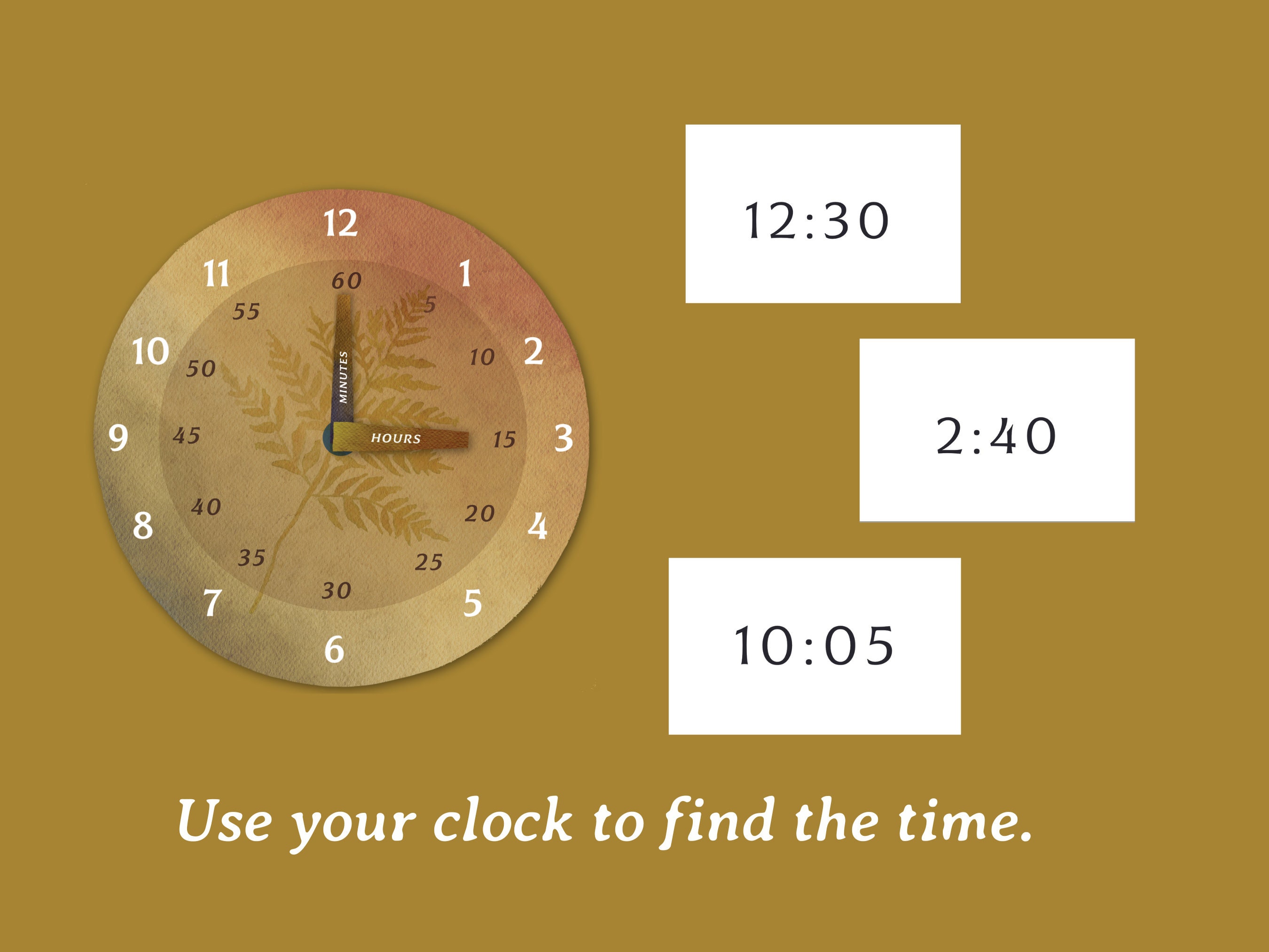 Learn to Tell Time Printable Clock Teaching Time Learning PDF Bundle ...