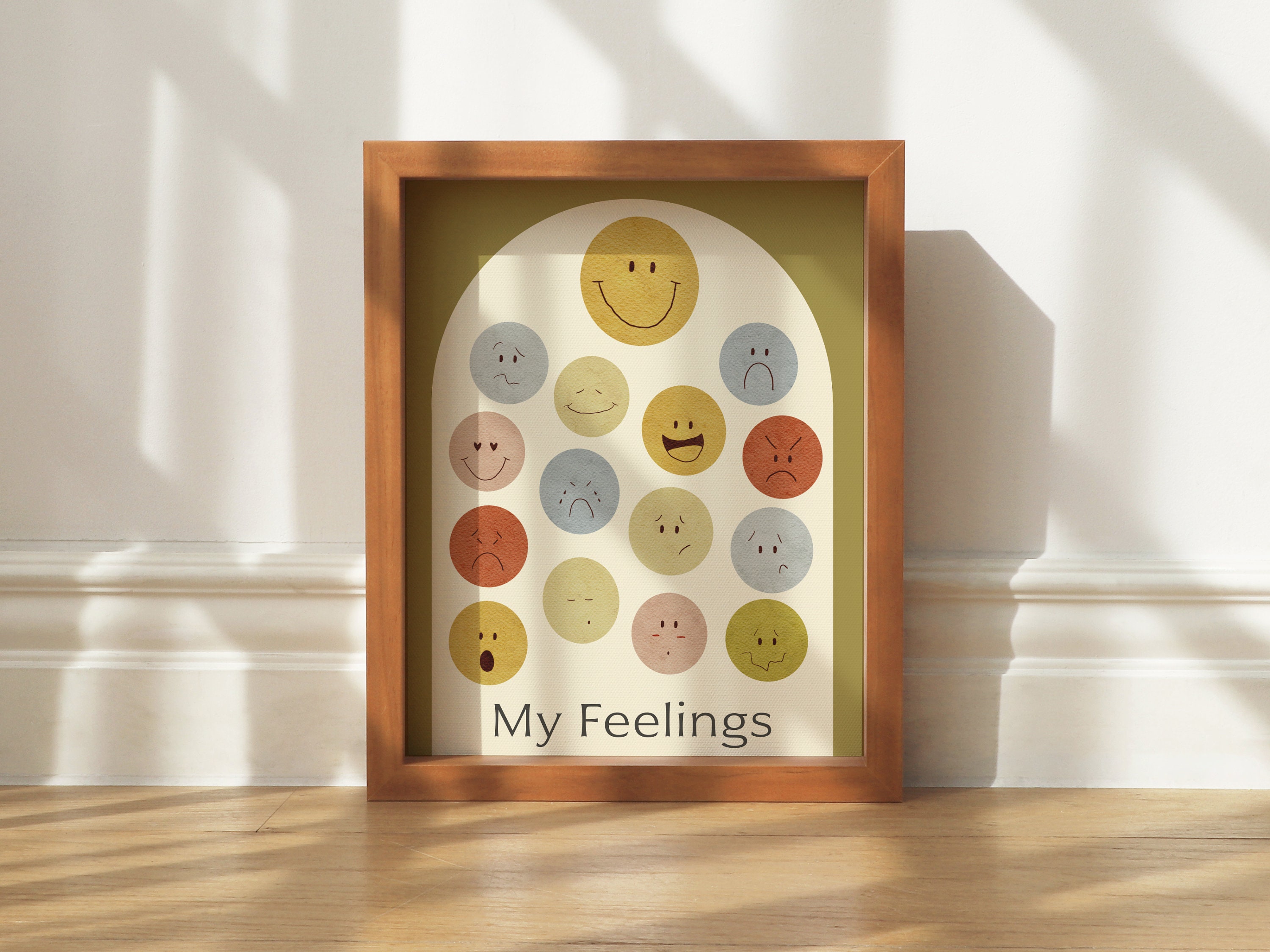 My Feelings Bundle Posters and Flashcards for Emotions Calm Down Corner ...