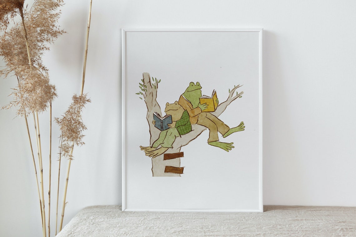 Frog and Toad Poster Classroom Decor Book Characters - Etsy