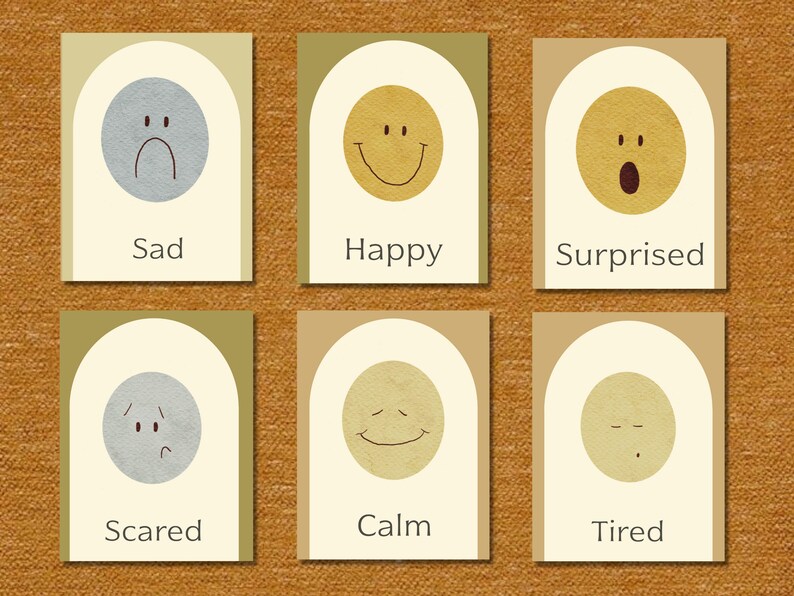 My Feelings Bundle Posters and Flashcards for Emotions - Etsy