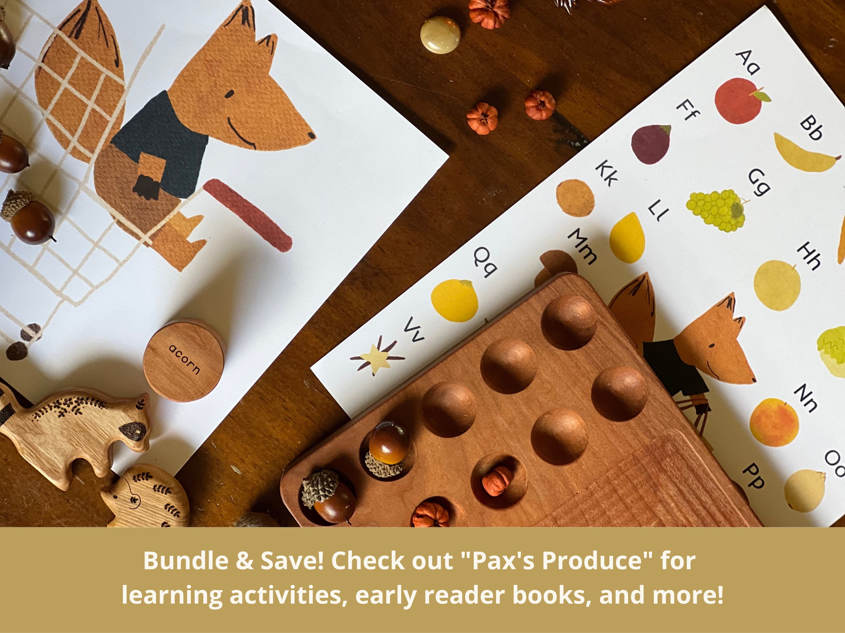 Beginning Sounds - Alphabet Matching Game Fruits and Vegetables ...