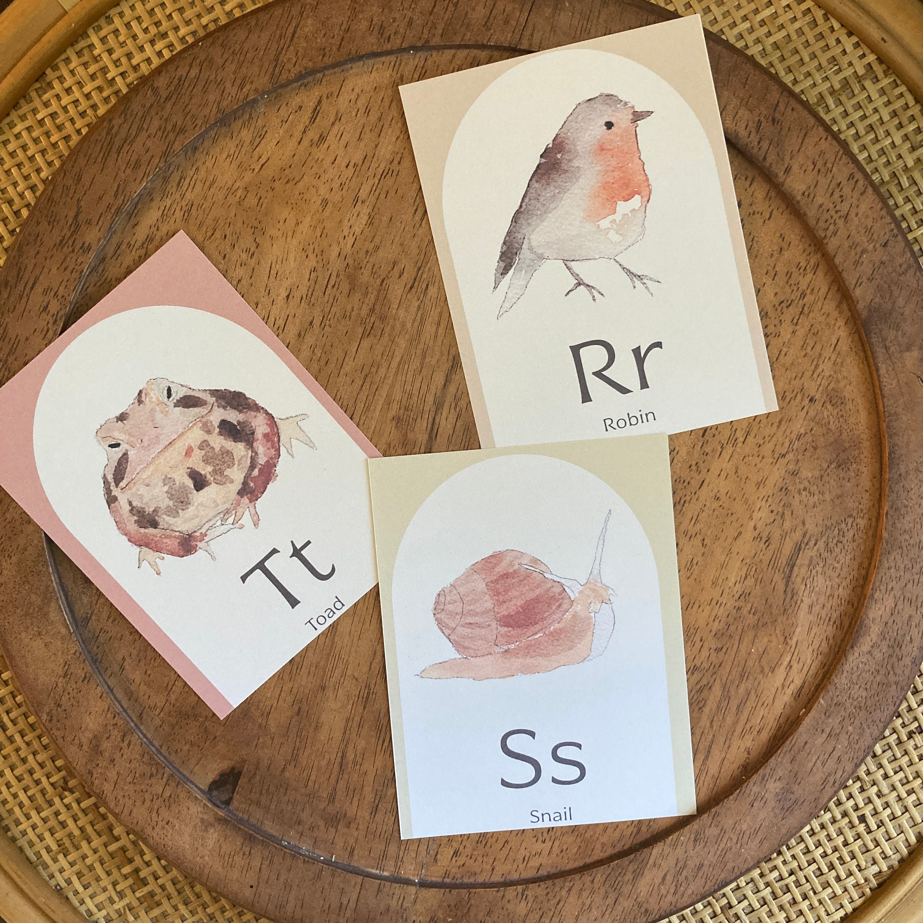 Nature Alphabet Bundle - Preschool Literacy Nature Education Printable ...