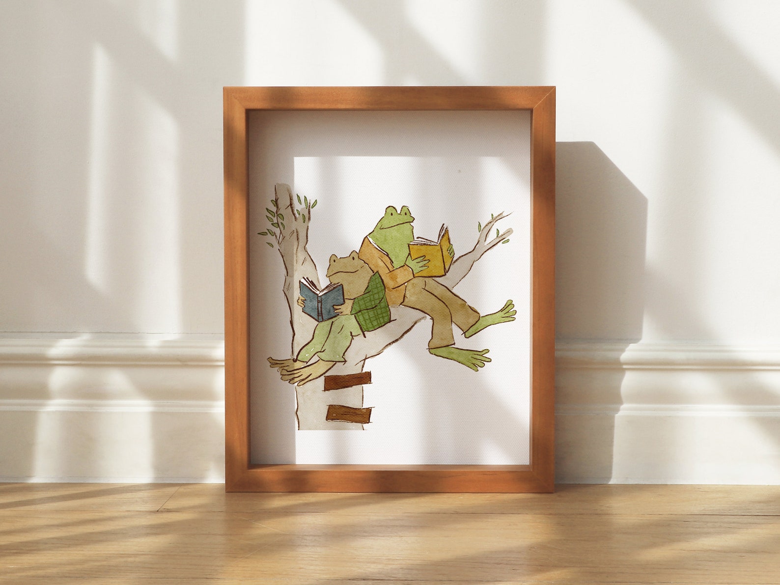 Frog and Toad Poster - Classroom Decor - Book Characters - Watercolor ...
