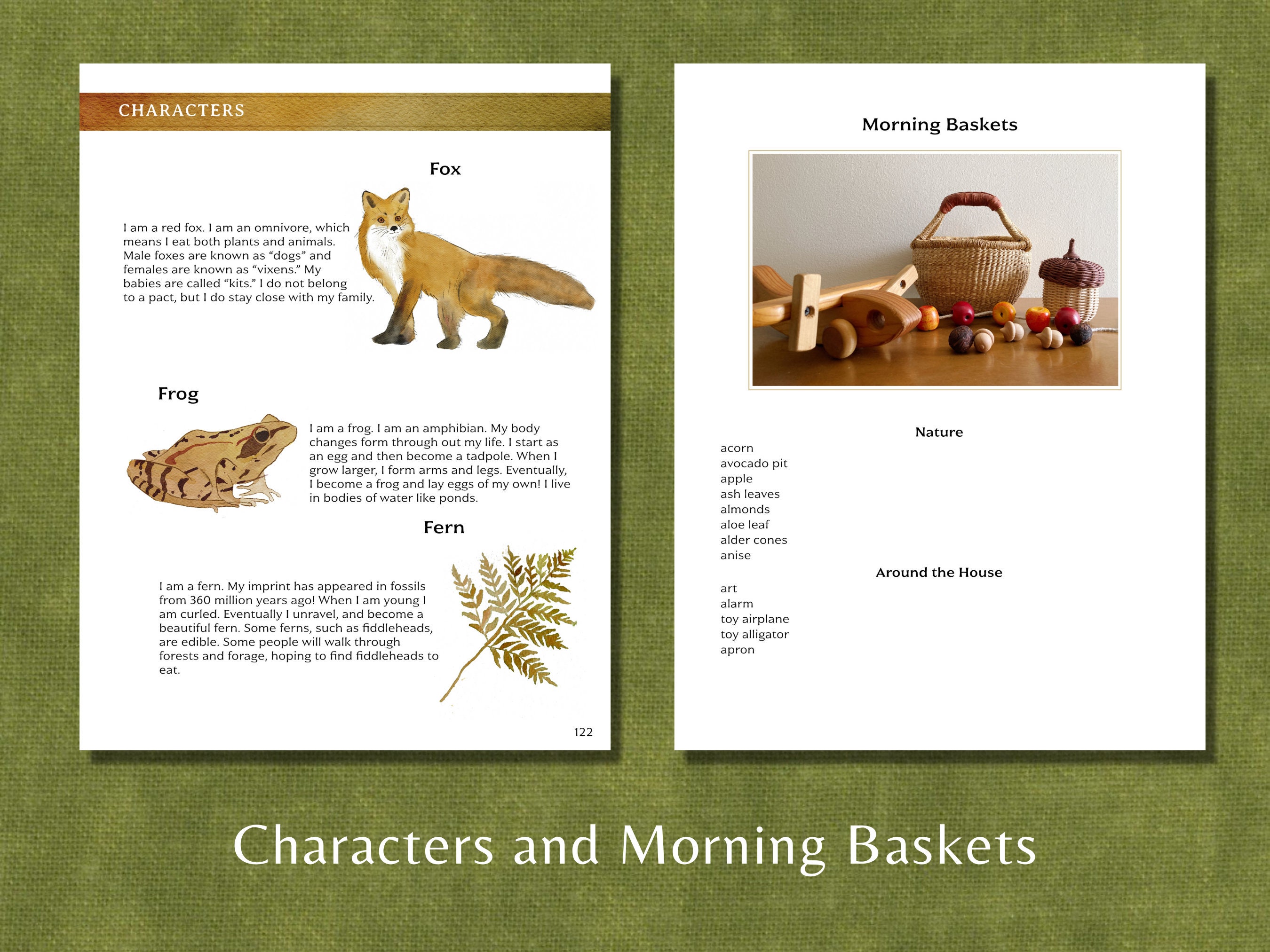 Alphabet Forest: Nature Based Early Learning Reading and - Etsy
