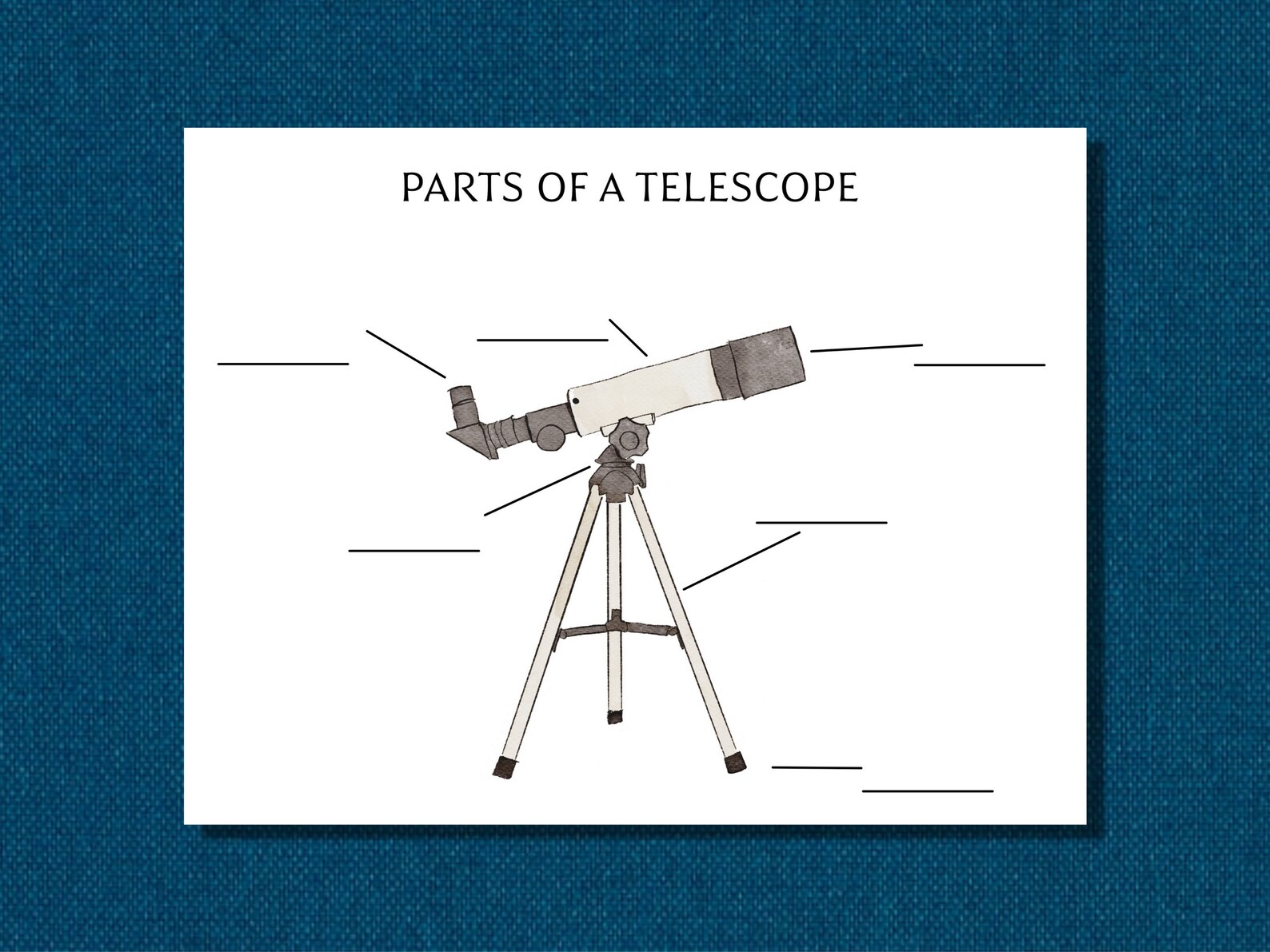 Telescopes Unit Study - Space Telescopes Printable Lesson - the Hubble ...