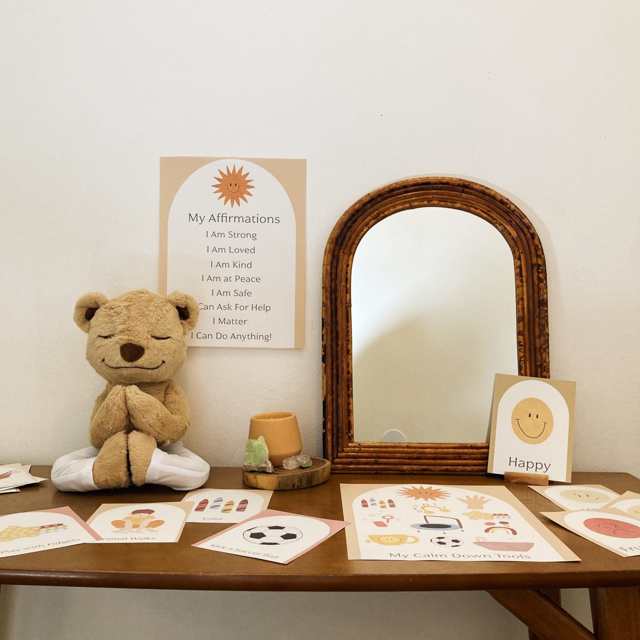 My Feelings Bundle Posters and Flashcards for Emotions Calm Down Corner ...