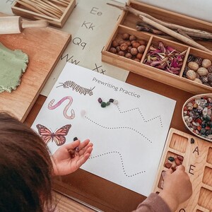 Math Busy Book - Spring Preschool - Nature Based Curriculum - Printable ...