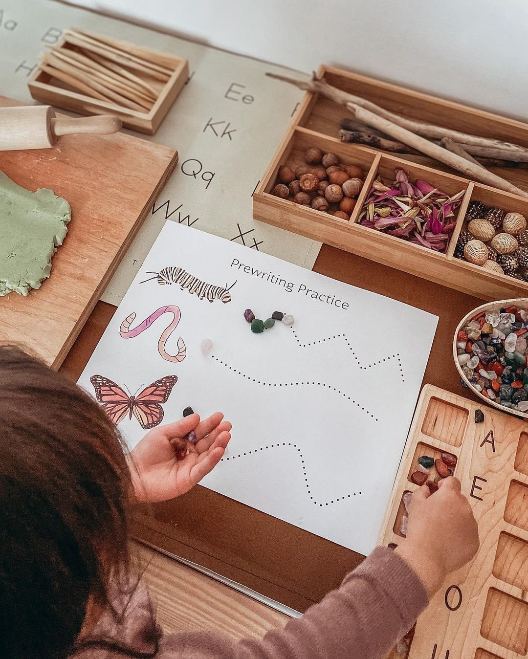 Math Busy Book Spring Preschool Nature Based Curriculum - Etsy