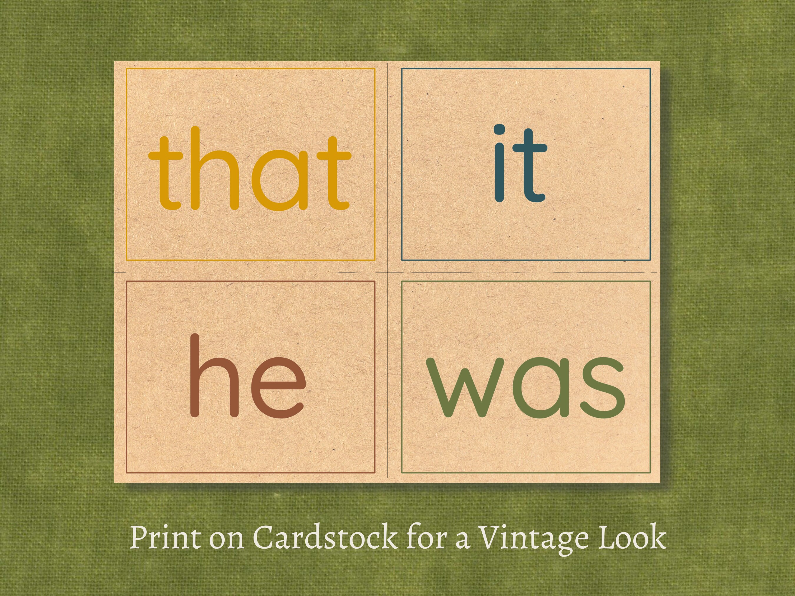 Sight Word Flash Cards - High Frequency Words - Fry 100 Sight Word List ...