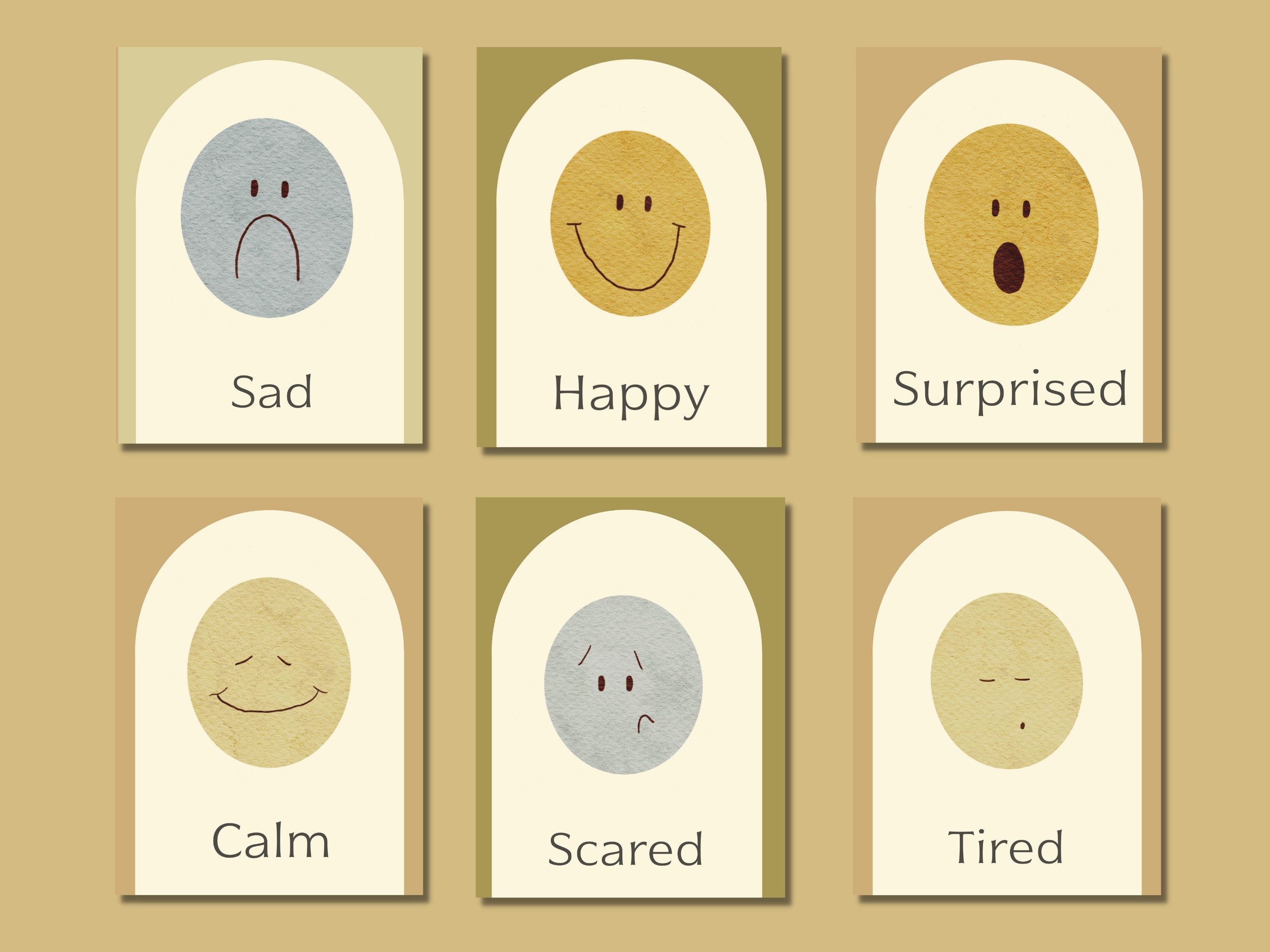 My Feelings Bundle Posters and Flashcards for Emotions Calm Down Corner ...