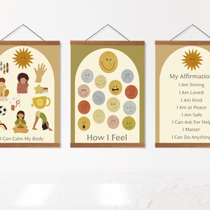 My Feelings Bundle Posters and Flashcards for Emotions - Etsy