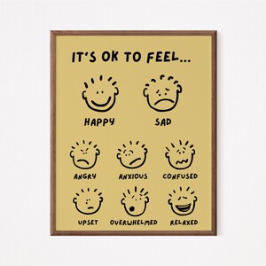 Calm Down Poster Classroom Set - Calming Decor Wall Art Printable ...