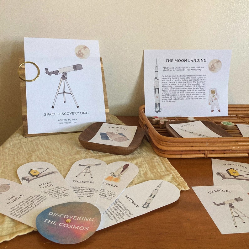 Space Discovery Bundle - Telescopes, Moon Landing, Space Shuttles, the ...