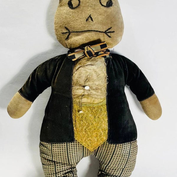 Antique Stuffed Toy Rabbit - Etsy