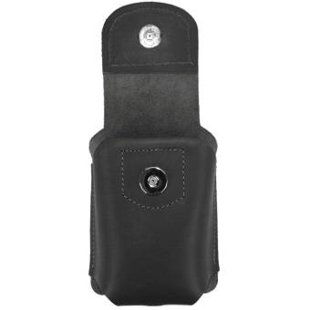 XL Vertical Leather Cell Phone Case Black - Etsy