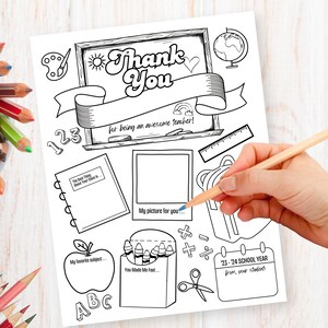 Teacher Appreciation Week Printable Coloring Pages Worksheet From ...