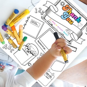 Teacher Appreciation Week Printable Coloring Pages Worksheet From ...