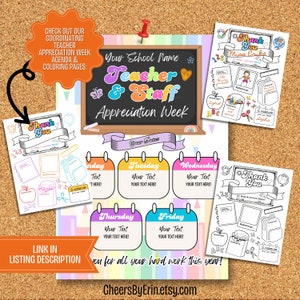 Teacher Appreciation Week Printable Worksheet Coloring Page From ...