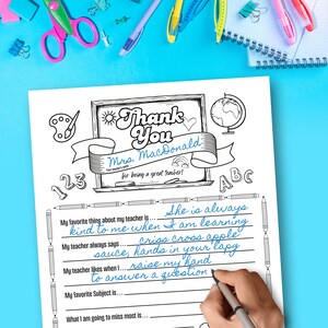 Teacher Appreciation Week Printable Worksheet Coloring Page From ...