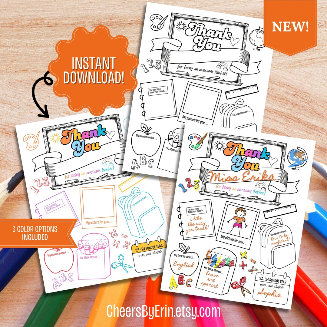 Teacher Appreciation Week Printable Coloring Pages Worksheet From ...