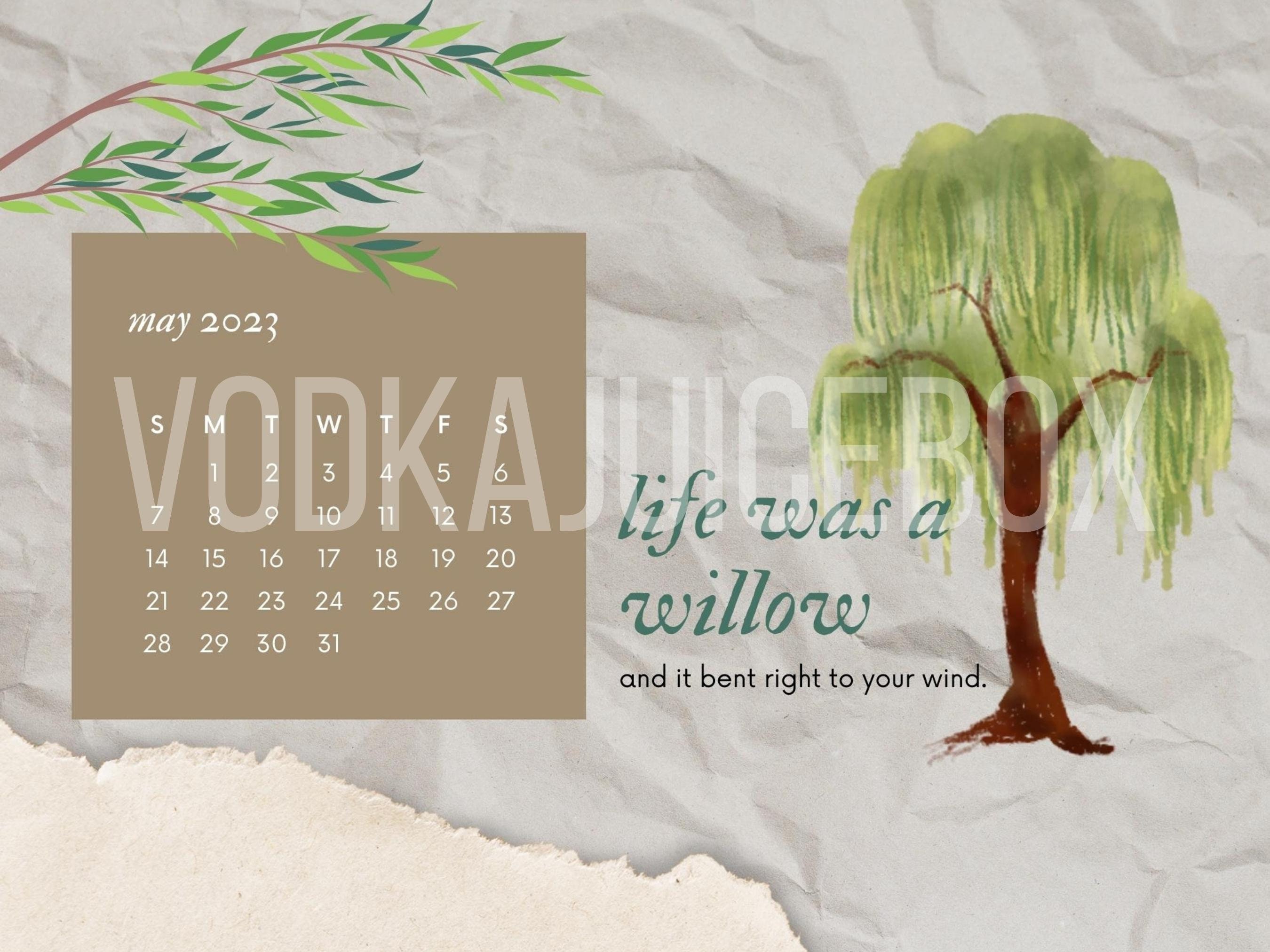 Taylor Swift Art 2023 Monthly Calendar Printable Desktop Wallpaper ...