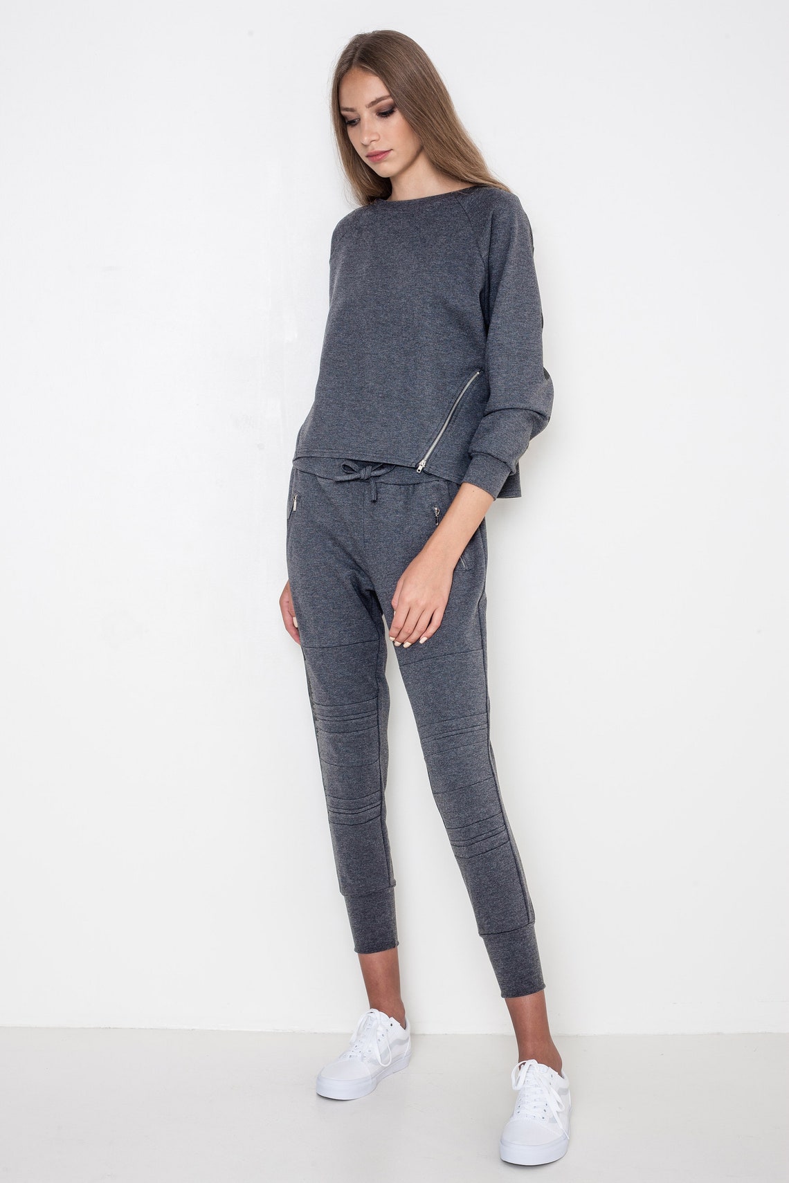 Two Piece Loungewear Set, Luxury Homewear, Comfy Lounge Pants and ...