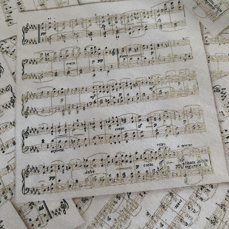 Music Sewing Material - Etsy UK