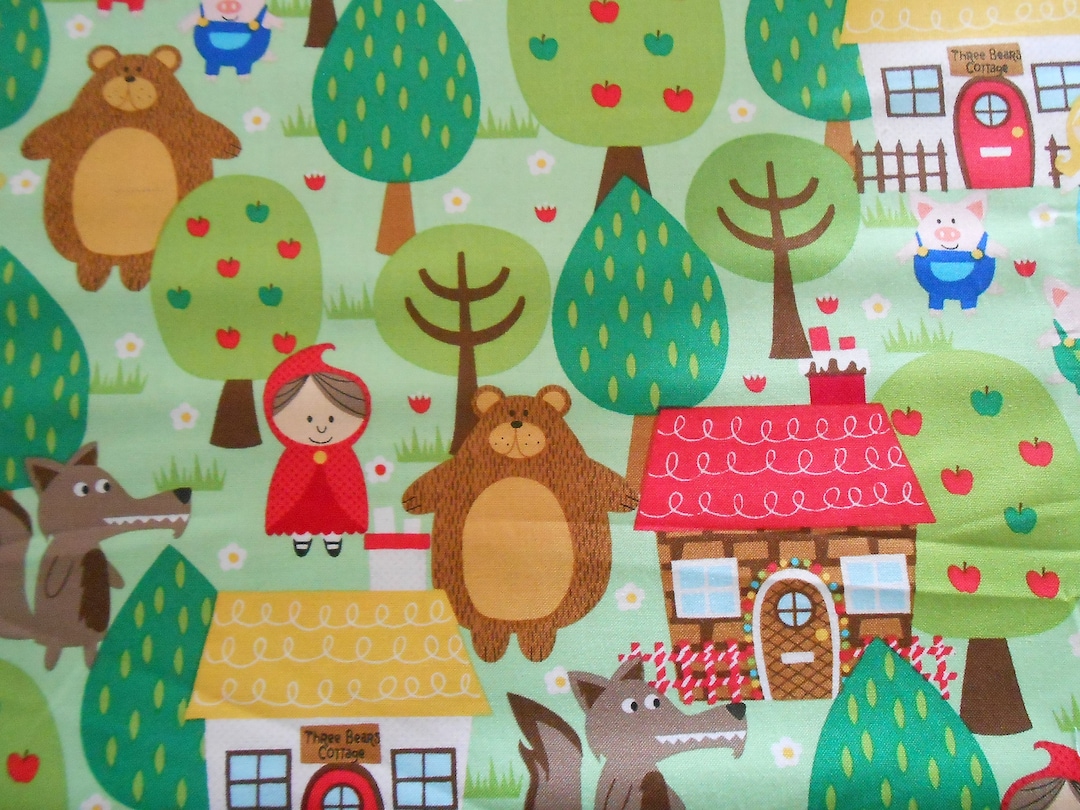 Fairy Tale Little Red Riding Hood 3 Little Pigs Miller "into the ...