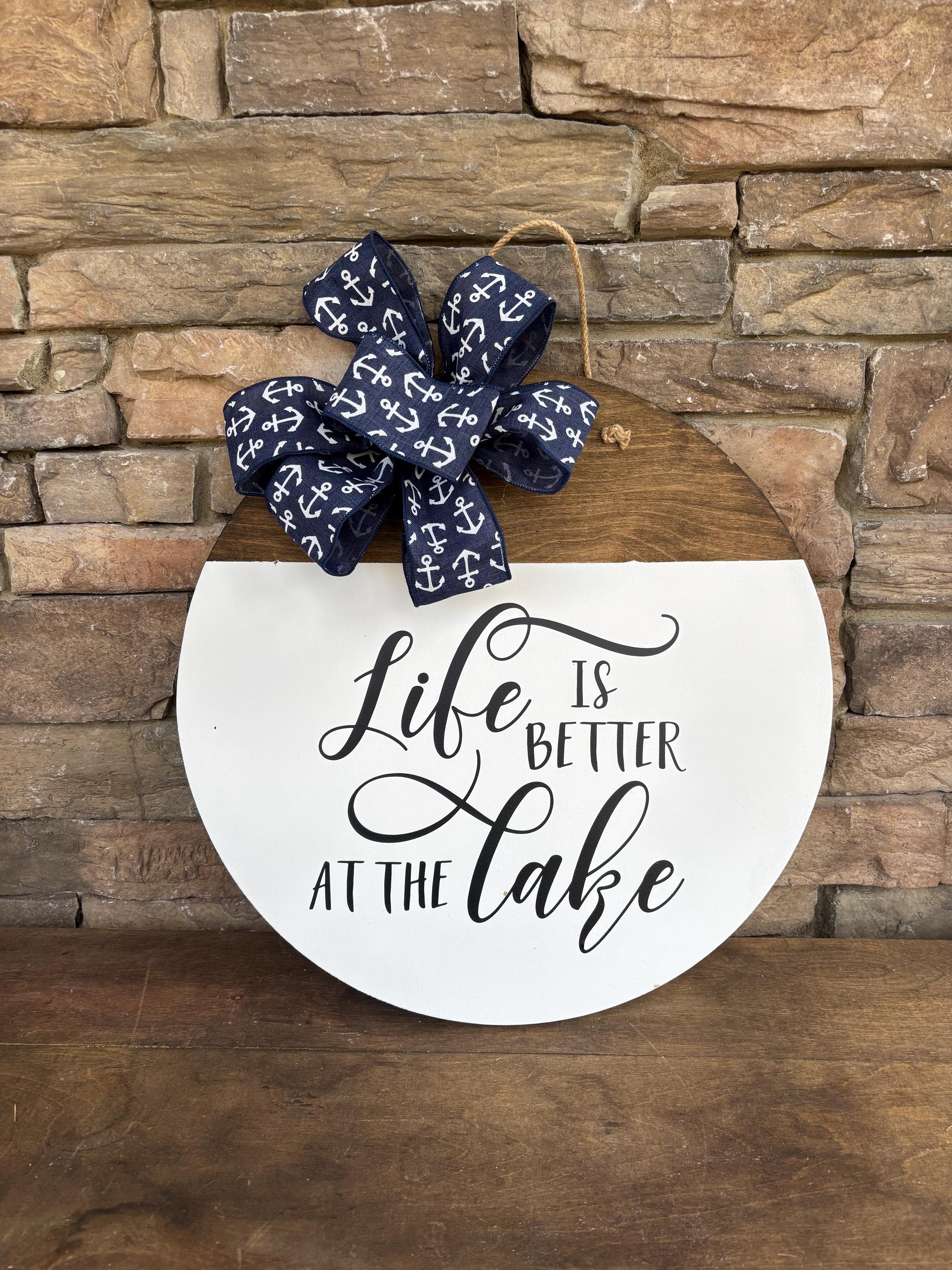 Lake Door Hangers - Etsy