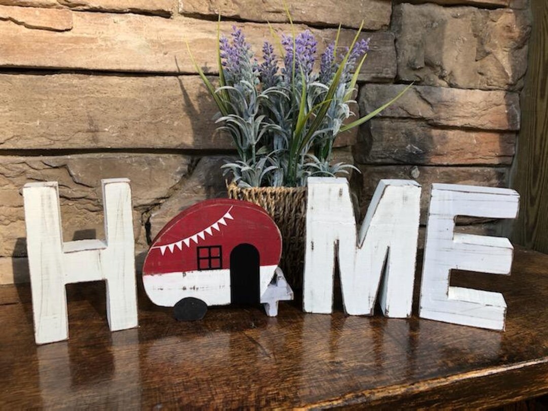 Home Letters, Interchangeable Seasonal Characters, Free Standing ...