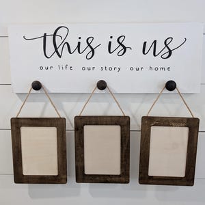 This is Us Sign With Picture Frames - Etsy
