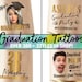 Grad Party Tattoos Graduation Party Milestone College - Etsy