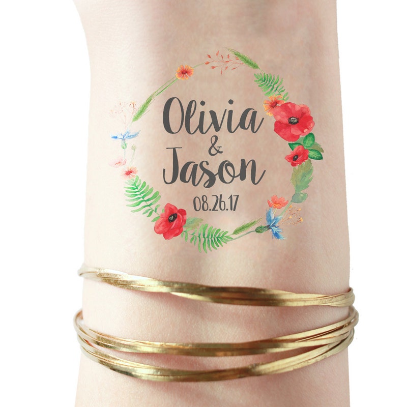 Wedding Temporary Tattoos - Etsy