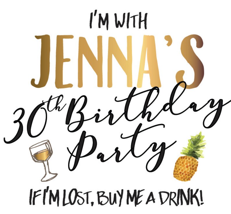 40th Birthday Party Ladies Night Out 40th Theme - Etsy UK