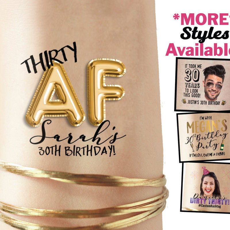 Thirty Af - Etsy