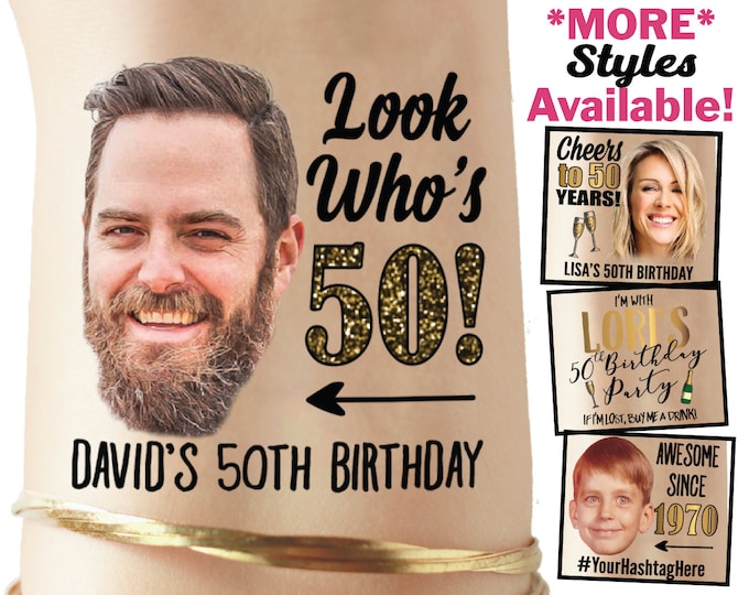 50th Birthday Tattoos, Fifty & Fabulous, 50 and Fabulous, 50th Birthday ...