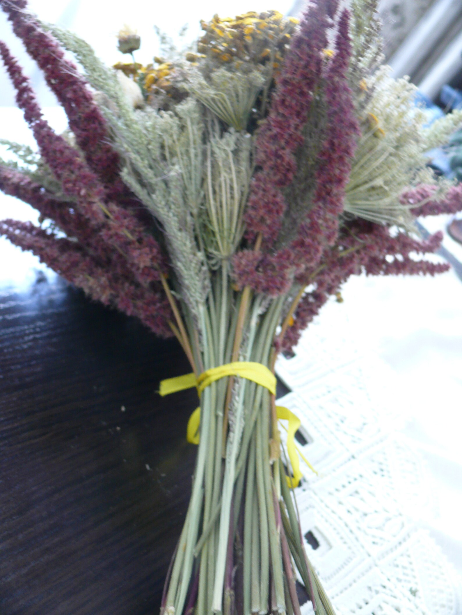 Dried Tansy Bouquet, Rustic Flower Arrangement, Mix - Etsy