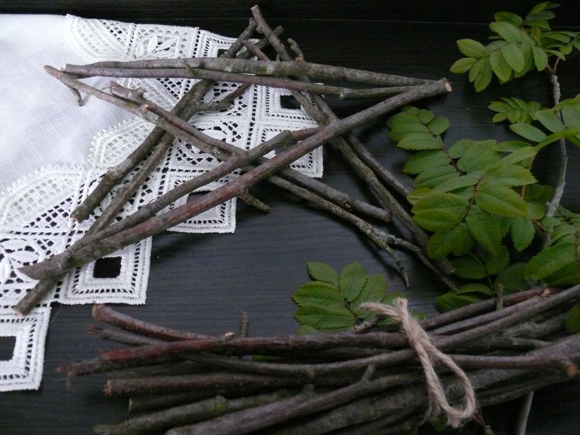 Rowan Branches, Rowan Twigs, Rowan Wood, Shamanic Supply, Magic Spell ...