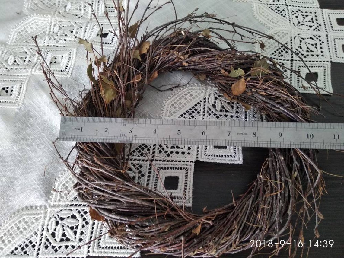 Wreath With Thin Birch Branches Easter Decor Birch Wreath | Etsy