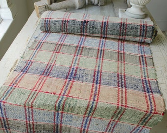 Vintage Rag Rug Vintage Stair Runner European Hand Woven | Etsy