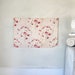 33x22 Faded Floral French 1930's 30's Cotton Rose Pattern Design ...