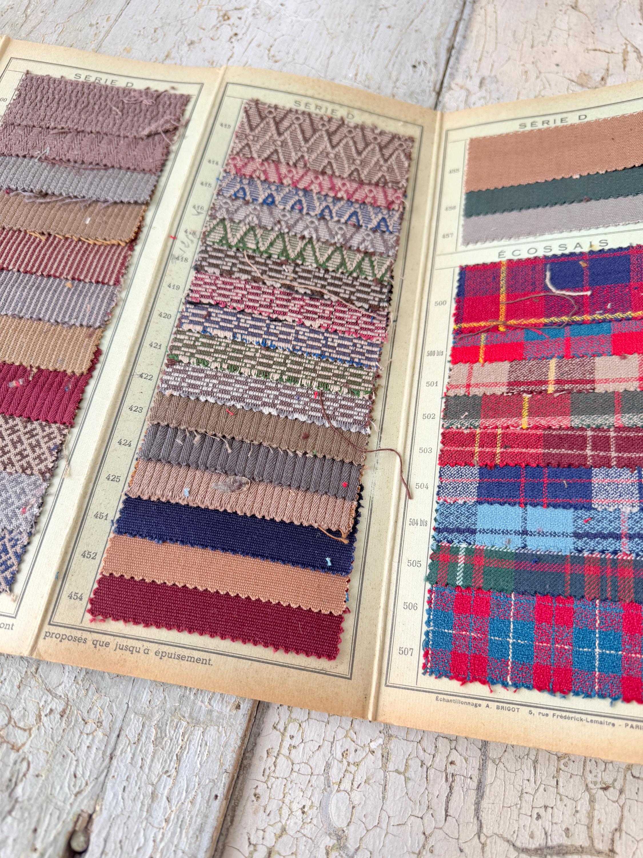 1950's Roby Ranty Marot Paris Fabric Samples Swatches Fashion History ...