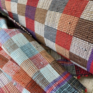 PER 1 YARD Vintage Rag Rug Stair Hall Table Runner European Carpet Rug ...