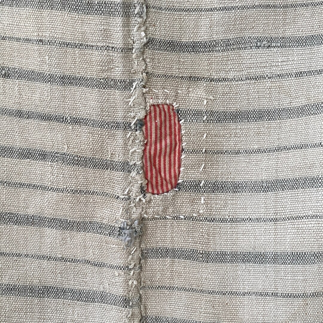 Grainsack Grain Sack Farmhouse Rustic Textile Antique Hand Woven Linen ...