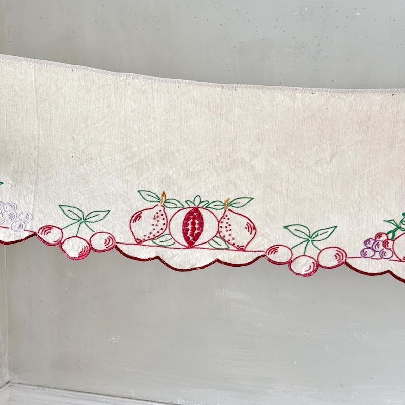 White Mantel Scarf - Etsy
