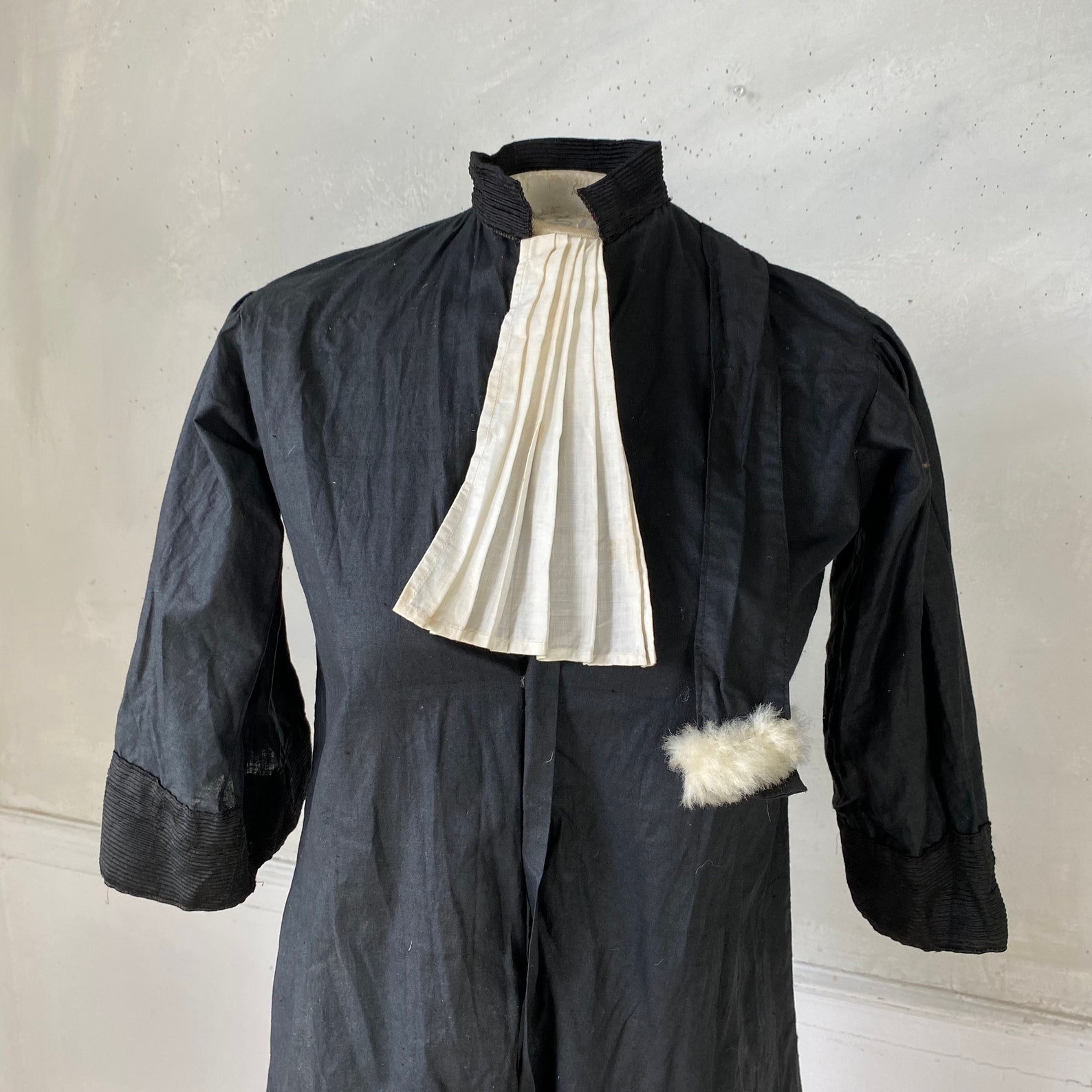 Vestido de juez traje Regalia académica Camisa de | Etsy